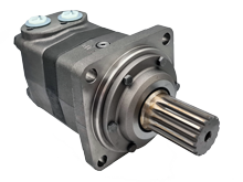 Motores hidráulicos Orbitales Sauer Danfoss OMV Eje estriado 16 dientes ...